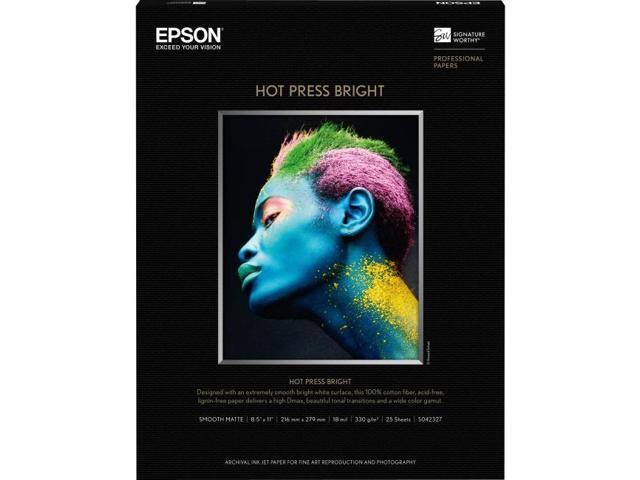 Click here for EPSS042327 - Epson Hot Press Bright Fine Art Paper prices