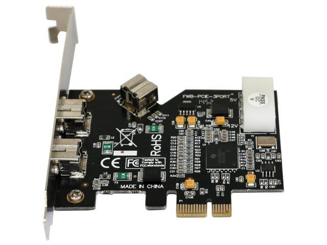 Click here for PCI Express PCI-E x1 to 3 Ports 1394B Controller C... prices