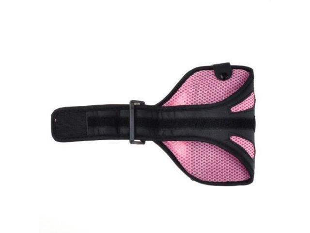 Click here for EastVita Black / Pink Adjustable Fabric Net Armban... prices