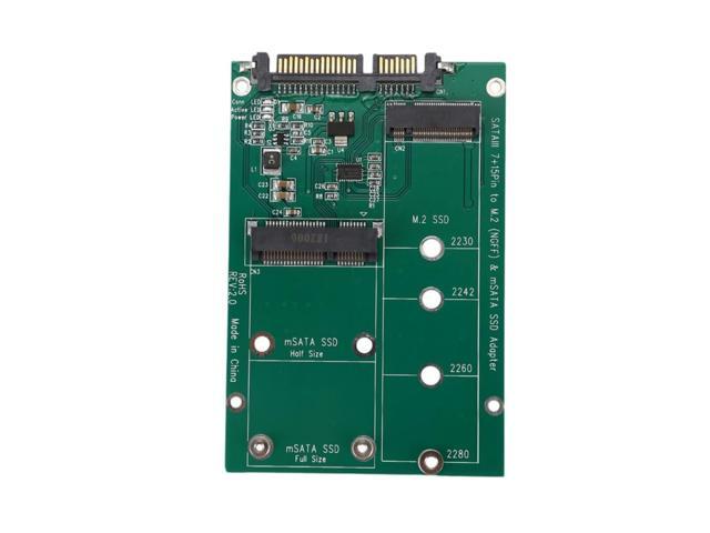 Click here for 2 in 1 Mini PCI-E 2 Lane M.2 And mSATA SSD To SATA... prices