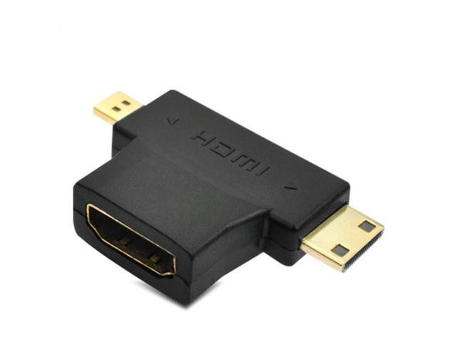 Click here for 2 In 1 Micro Mini HDMI-compatible Male To HDMI-com... prices