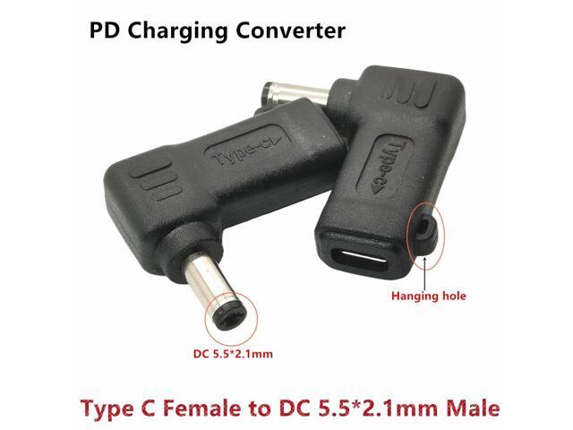Click here for Type C USB-C Female Input to DC 5.5x2.1mm Power PD... prices
