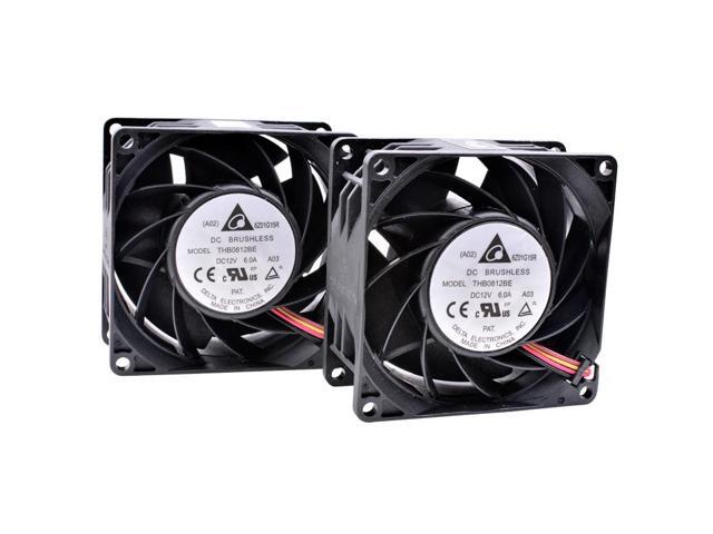 Click here for THB0812BE 8cm 80mm fan 80mm fan 8038 DC12V 6A Dual... prices
