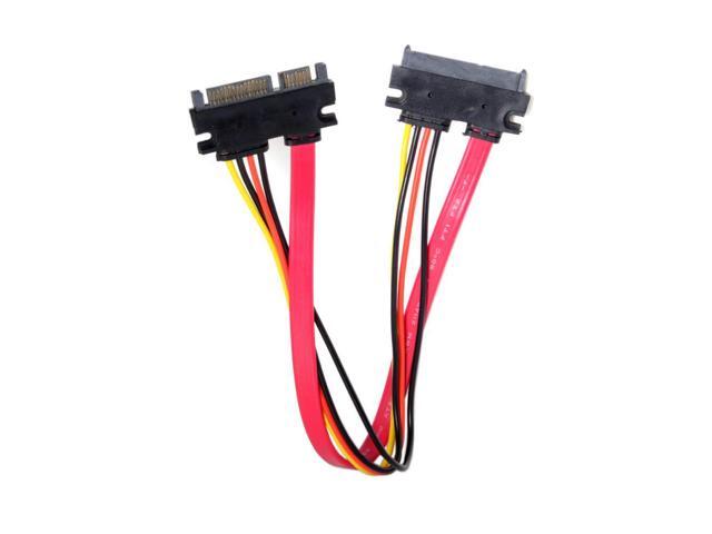 Click here for OIAGLH Red Color SATA III 3.0 7+15 22 Pin SATA Mal... prices