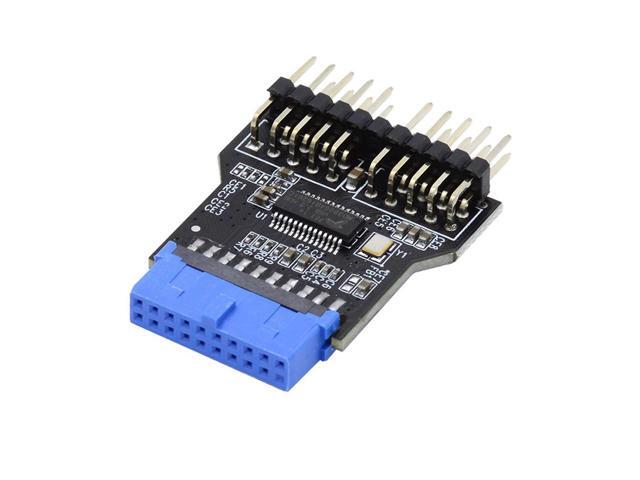 Click here for OIAGLH USB 3.0 Header 1 to 2 USB2.0 9Pin Female Ex... prices