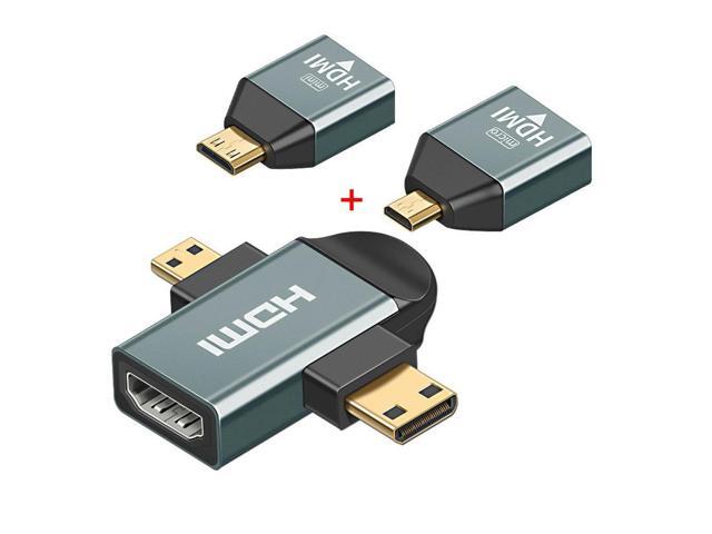 Click here for OIAGLH 3pcs/set Micro & Mini HDMI to HDTV 1.4 Fema... prices
