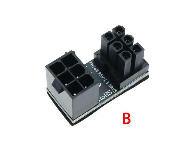 Click here for FOR 2Pcs/lot 6pin 8pin Male 180 Degree Angled to 6... prices