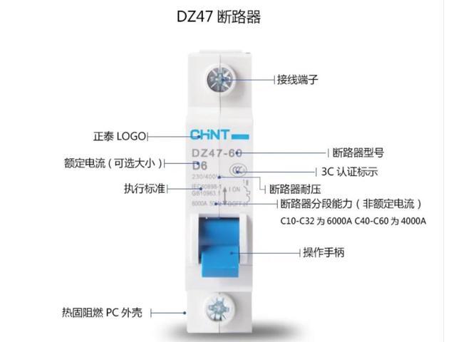 Click here for FOR 1pcs Circuit breaker type D DZ47-60 3P 25/32/4... prices
