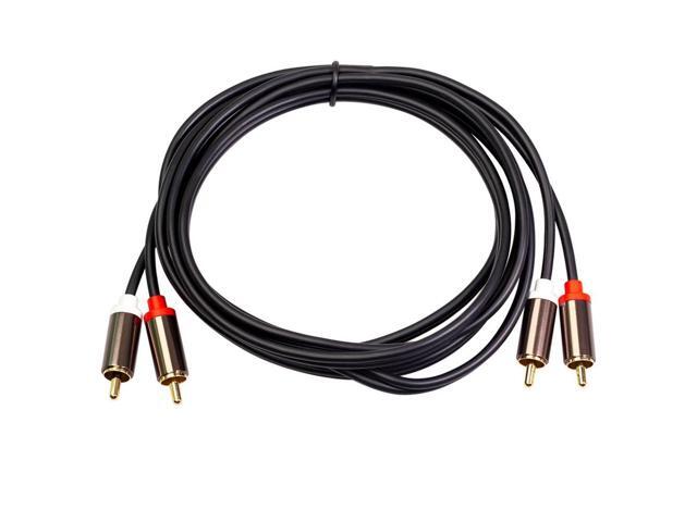 Click here for For 2RCA to 2 RCA Male Gold-Plated Audio Cable RCA... prices