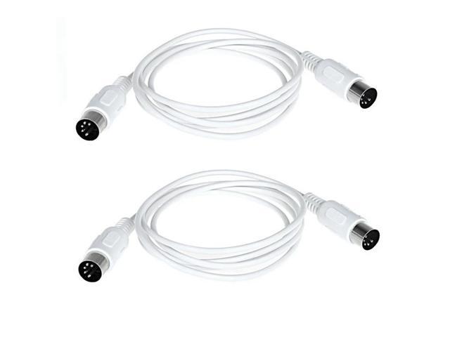 Click here for For 2Pcs MIDI Extension Cable 5 Pin Male to 5 Pin... prices