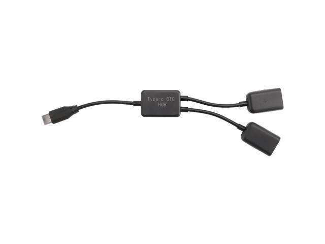 Click here for For Type C OTG USB Male to Dual 2.0 Female OTG Cha... prices