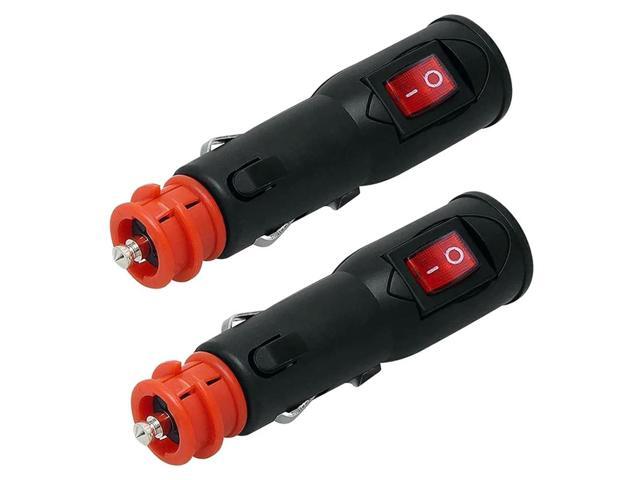 Click here for For 2 PCS Power Adapter Connector 12V Car Plug wit... prices