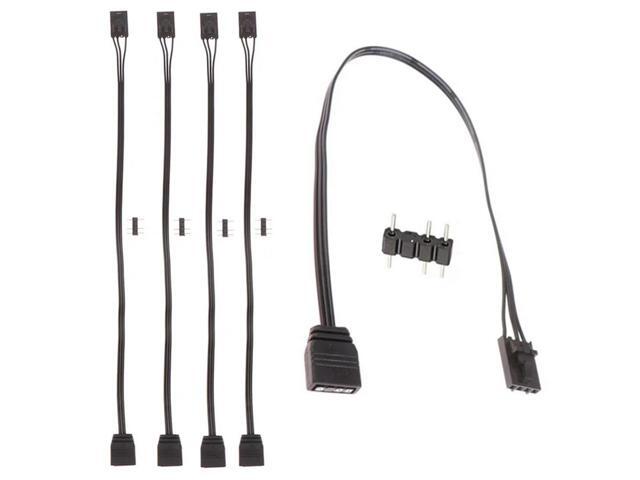 Click here for For 5Pcs for 4PIN RGB to Standard ARGB 3-Pin 5V Ad... prices