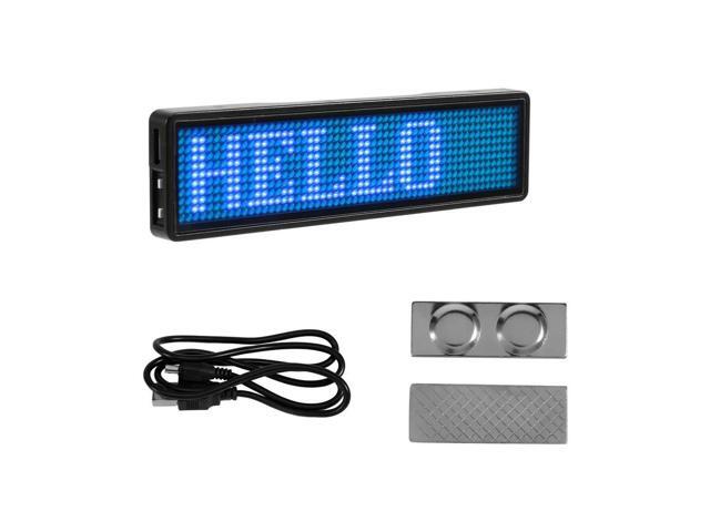 Click here for For LED Name Badge Rechargeable Light Sign DIY P r... prices