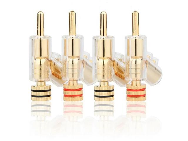 Click here for For 4 Pcs Hifi Gold Plated Lockable Speaker Cable... prices