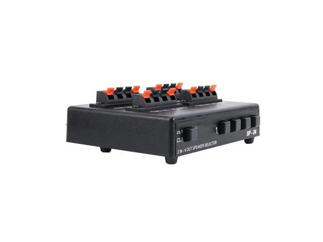 Click here for For SP-24 Mini 2-IN-4-OUT Stereo Audio Selector Am... prices