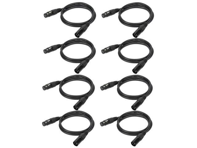 Click here for For 6.5Ft 2M DMX Cable  8PCS 3 Pin DMX Cables DMX... prices