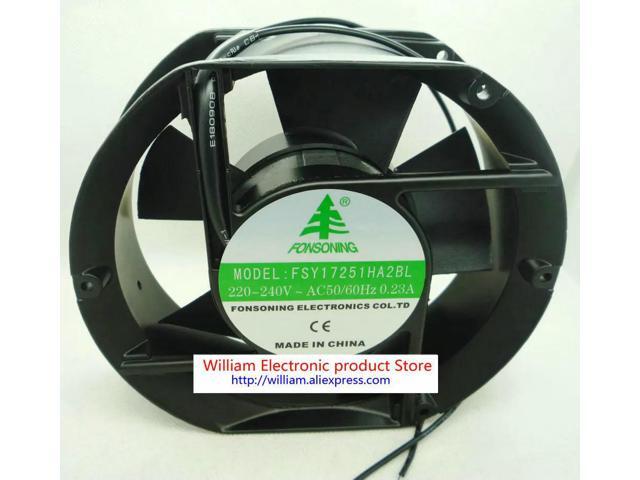 Click here for FOR 17251 220V FSY17251HA2BL 17cm metal frame AC c... prices