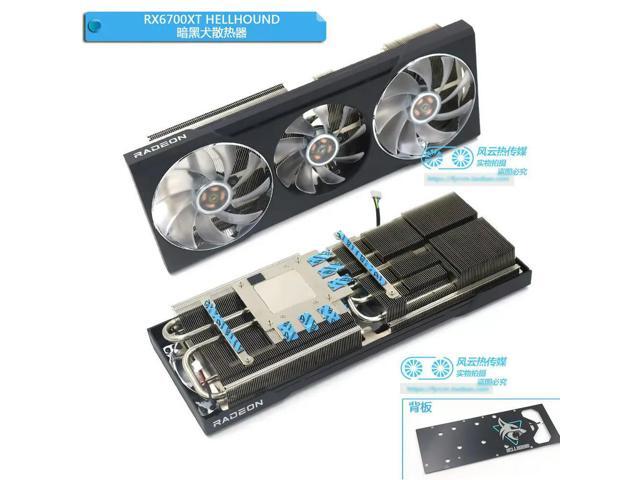 Click here for FOR black Cooler Radiator for RX6700XT Graphics Vi... prices