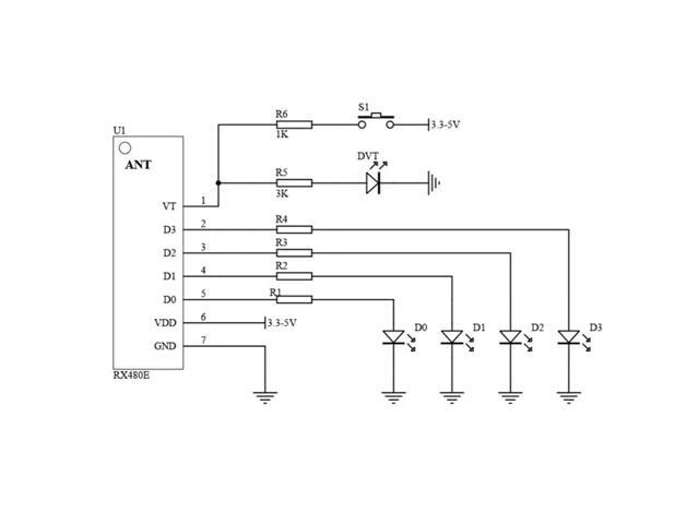 Click here for FOR RX480E-4WQB 433Mhz RF Module 3 Sets 4 Channel... prices