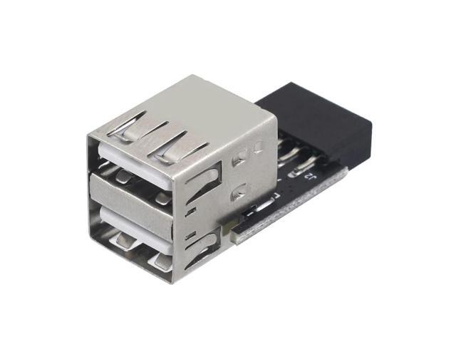 Click here for FOR 9Pin to 2 Port USB Adapter Con tor PC Internal... prices