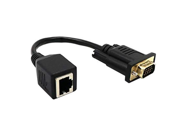 Click here for FOR VGA to RJ45 Adapter Network Cable to VGA Netwo... prices
