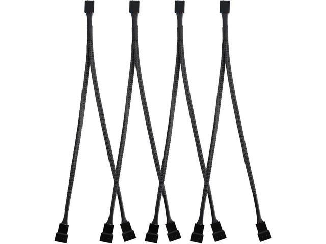 Click here for FOR 4 Pack PWM Fan Splitter Cable Y Splitter Compu... prices