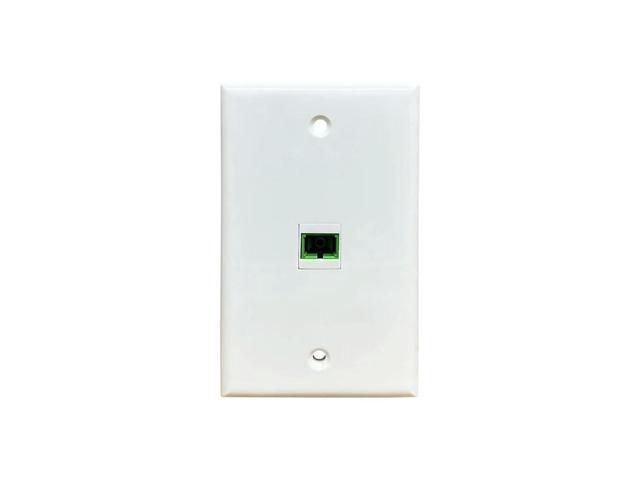 Click here for FOR 1 Port Fiber Wall Plate SC APC Simplex Fiber O... prices