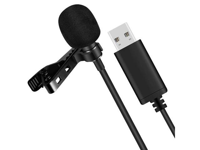 Click here for FOR USB Microphone Lavalier Microphone Clip-on Com... prices