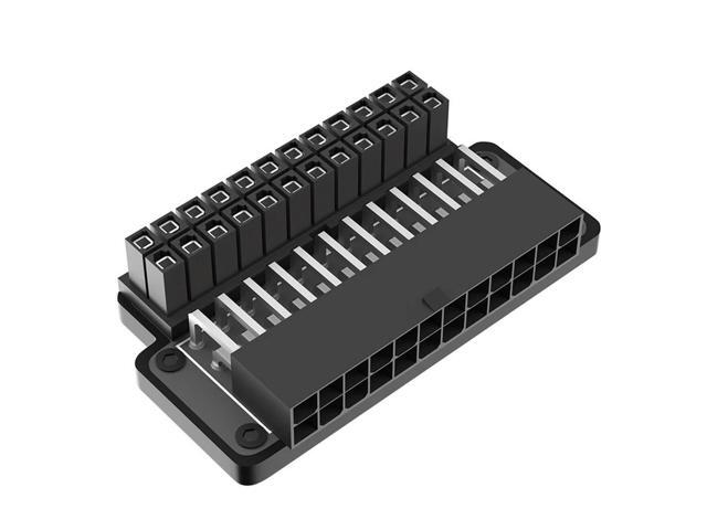 Click here for FOR ATX 24Pin Female To 24Pin Male 90 Degree Power... prices