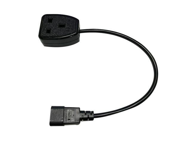 Click here for FOR IEC320 C14 to UK BS1363A Outlet Socket IEC C14... prices