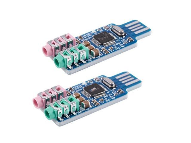 Click here for FOR 2Pcs Driver USB Sound Card CM108 USB Sound Car... prices