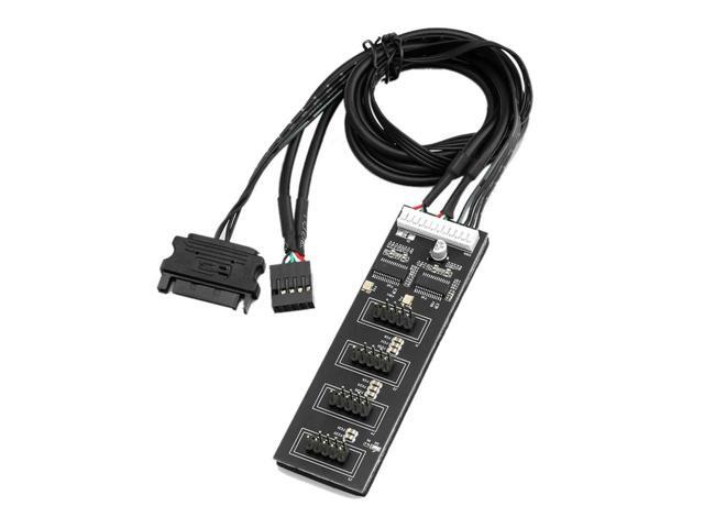 Click here for FOR 9Pin USB Header Splitter  USB 2.0 Header Split... prices