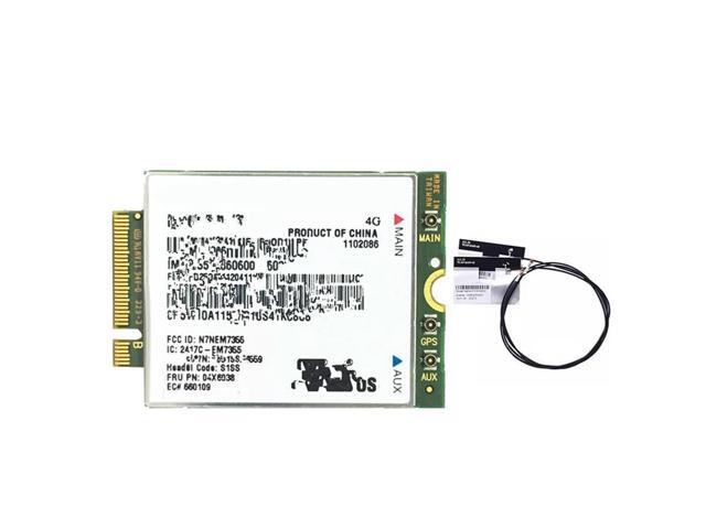 Click here for FOR EM7355 WWAN Card+ FRU 04X6038 NGFF 4G WiFi Car... prices