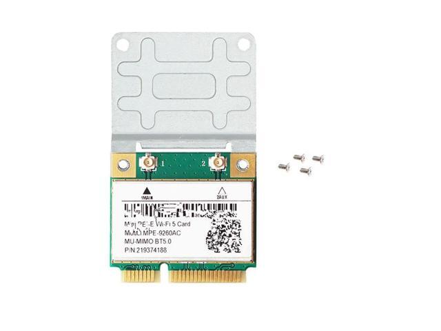 Click here for FOR 2033Mbps Mini-PCIE Card 9260AC 2.4G/5GHz BT 5.... prices