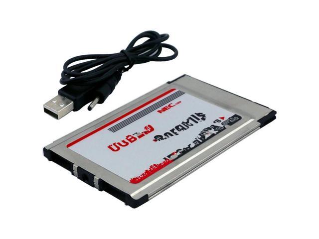 Click here for FOR PCMCIA to USB 2.0 CardBus Dual 2 Port 480M Car... prices