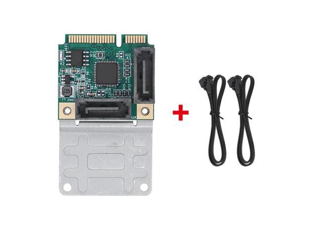 Click here for FOR Mini PCI-E SATA 2 Port SATA III 6G Mini PCI Ex... prices