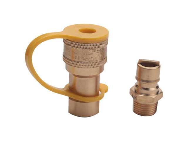 Click here for FOR 1/2 Inch Solid Brass Gas Propane Quick Con t D... prices