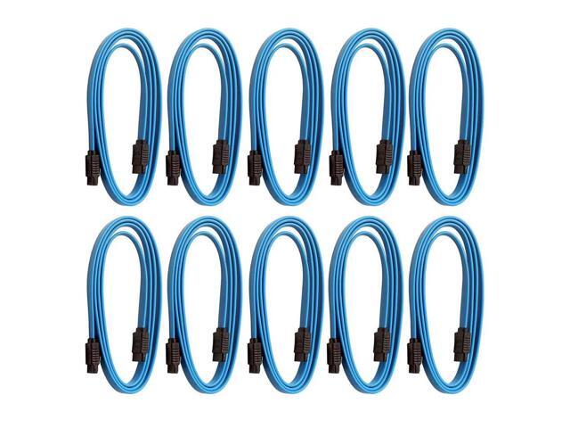 Click here for FOR 10 Pcs SATA Cable SATAIII 6Gbps Double Head wi... prices