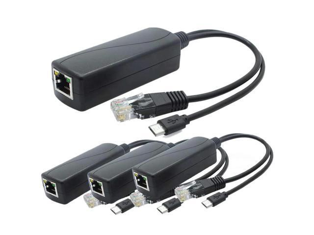 Click here for FOR 4-Pack 5V PoE Splitter  48V to 5V 2.4A Adapter... prices