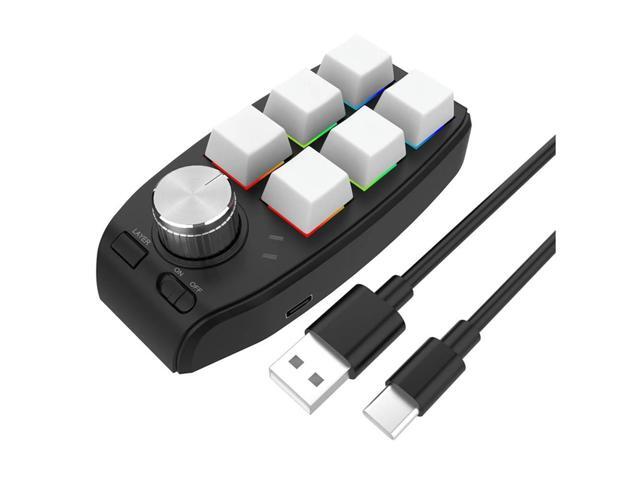 Click here for FOR RGB Custom Knob Keyboard 6 Key 1 Knob Gaming M... prices