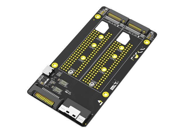 Click here for FOR Dual 2X M.2 NVME SSD To SFF-8654 8X Adapter (P... prices