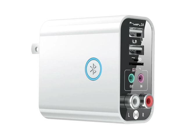 Click here for FOR 2-In-1 White Plastic Audio Adapter With Remote... prices