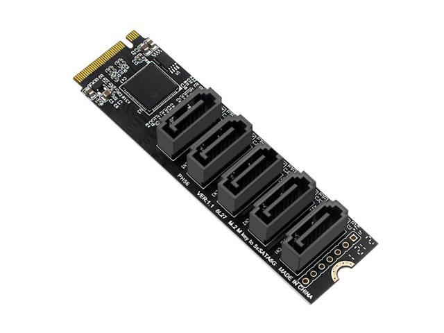 Click here for FOR M.2 NGFF PCIE B-Key Sata to SATA 3.0 5 Port Ex... prices
