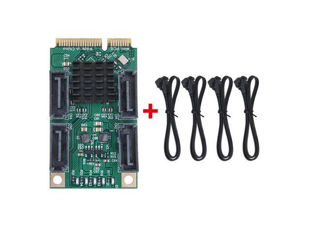 Click here for FOR Mini PCI-E SATA 4 Port SATA III 6G Mini PCI Ex... prices