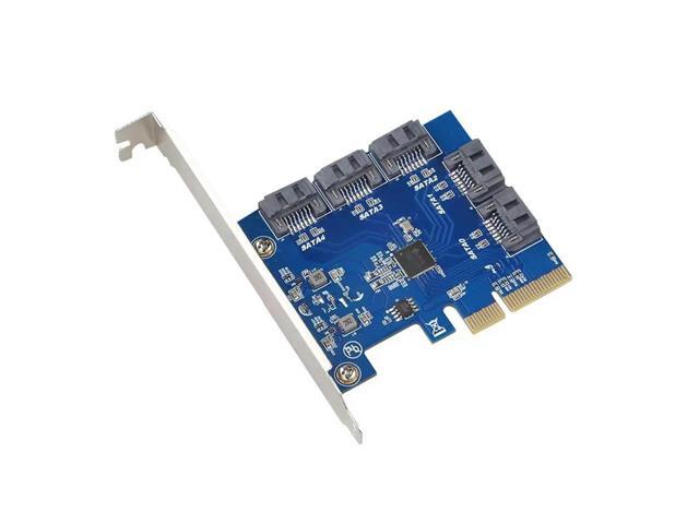 Click here for FOR PCI-E Riser Card PCIE 3.0-4X to 5 SATA Expansi... prices