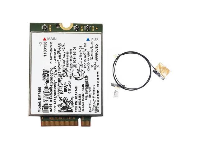 Click here for FOR EM7455 01AX746 3G 4G Card+ for X1 Carbon 5Th G... prices