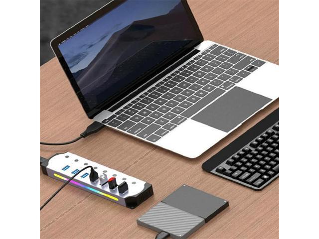 Click here for FOR Multifunction RGB USB 3.0 HUB with 5gbps Fast... prices