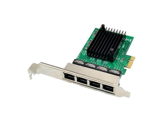 Click here for FOR PCIE Network Card PCI-E X1 4 Port Gigabit Ethe... prices