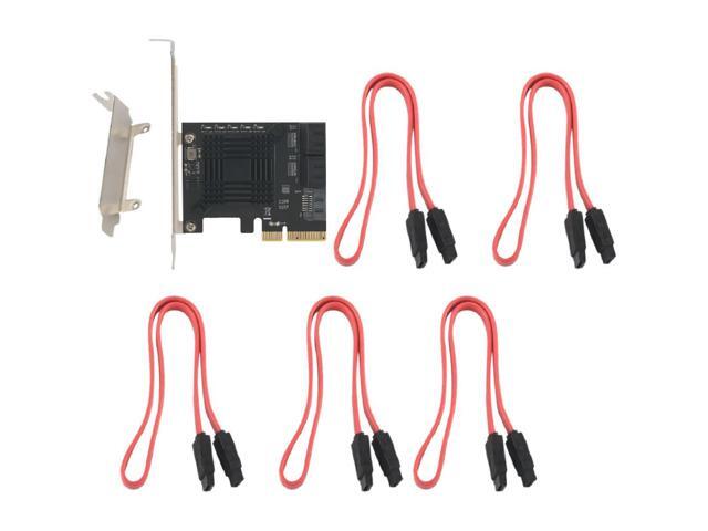 Click here for FOR PCIE to 5-Port SATA III 6 Gbps SATA Controller... prices
